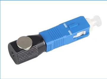 China SC Round Bare Fiber Adapter SM/MM Low IL 0.2dB High Performance for sale
