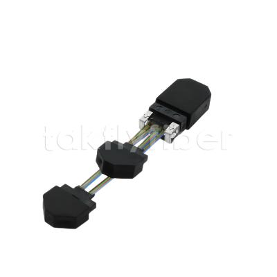China MT-2 Mini MT Patchcord with Low Insertion Loss and Precision Length Tolerance for QSFP Modules for sale