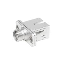 China FC-SC Coupler Simplex Metal Hybrid Adapter Female/Female Fiber Optic for Data Center Telecom FTTX for sale