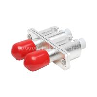 China Fiber Optic Coupler ST-LC Duplex Metal Hybrid Adapter Female/Female for Data Center Telecom FTTX for sale