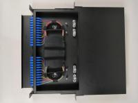 China 1U 48Core Slidable Rack-Mount Fiber Optic Distribution Frame with 19-Inch Rack and Easy Cable Management for sale