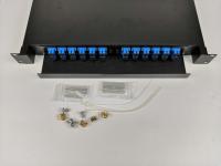 China 24 Core Slidable 19 Inch Rack-Mount Fiber Optic Distribution Frame with Simplified Cable Management for sale