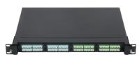 China 1U -19 inch MPO/MTP High-Density rack-mount fiber patch panel  for Data Center Application for sale