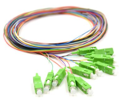 China Telecom Grade Fiber Optic Patch Cord with Low Insertion Loss ≤0.3dB and Customized Length Options for sale