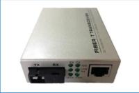 China SC Simplex/Duplex 10/100/1000Base-TX to 1000Base-FX Fiber Optic Media Converter with LFP for sale