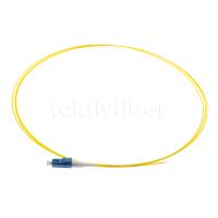 China LC Simplex Single Mode Fiber Optic Pigtail – 1m 2m 3m Lengths, 0.9mm Tight Buffer for sale