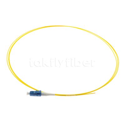 China LC Simplex Single Mode Fiber Optic Pigtail – 1m 2m 3m Lengths, 0.9mm Tight Buffer for sale