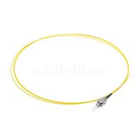 China FC Simplex Optical Pigtail – Single Mode 9/125μm, 1m/2m/3m Length, 0.9mm/2.0mm/3.0mm, PVC/LSZH Jacket for sale