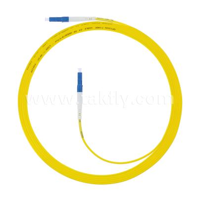 China LC-SC Patch Cord Singlemode / Multimode, Simplex & Duplex (1 Core 2 Core) Fiber Optic Jumper Cable for sale
