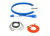 China Armored Fiber Patch Cable | Stainless Steel Tube & Kevlar Reinforced | Bend-Insensitive for FTTH, Data Center & Industrial Networks for sale