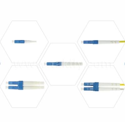 China LC Connector Specification | Low Insertion Loss & High Precision Ceramic Ferrule | Single Mode & Multimode (SM/MM) for sale