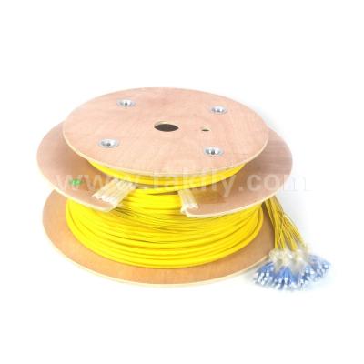 China Fiber Optic Patch Cords 48Cores SC-SC Pre-terminated Breakout Patchcord for Telecom Data Center for sale