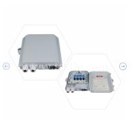 China FTKS-1805-8E Termination Box with 8 PCS SC/UPC SM SX adapter and pigtail fully installed for sale