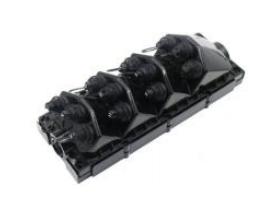 China 12 Port Optical Fiber Terminal Box For FTTX Field Networks Pre-Connectorized  Outdoor Enclosure for sale