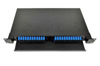 China 1U 48F Rack Mount Fiber ODF – Slidable Drawer, SC Adapter Compatible for sale