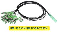 China Polarization-Maintaining PM FA 36CH to PM FC APCx36CH Fiber Array for sale