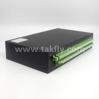 China 1×128 High Port Count PLC Splitter Rack Mount Patch Panel Ultra High Density FTTX Distribution for sale