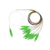 China 1×9 Channe PLC Splitter with 0.9mm Fiber for FTTH/FTTX Optical Distribution Networks for sale