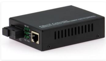 China 10/100/1000Base-TX to 1000Base-FX Fiber Optic Media Converter for sale