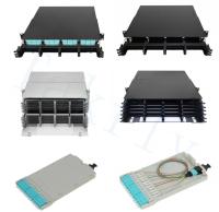 China 1U / 2U / 4U High Density MPO Cassette Patch Panel – Rack-Mount, Easy-Plug MPO to LC Cassette Modules, Pre-Loaded LC Adapters for Data Center & SAN/LAN Applications for sale