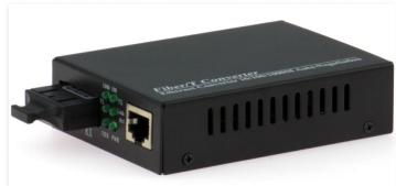 China 10/100M Media Converter TX 1550 nm/RX 1310 nm Fiber Optic Media Converter for sale