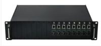 China 16  Slot Media Converter Rack mount Chassis a standard 19-inch 2U height rack-mount chassis for sale