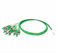 China 10-Channel Fiber Array with 10× FC/APC Connectors – FA 10CH to FC/APC×10CH Breakout Assembly, High-Precision V-Groove, Low Back Reflection (≥60dB), for Multi-Channel Optical Testing & Silicon Photonic for sale