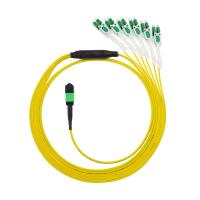 China 12F MPO -6x LC  APC DX Uniboot SM Patchcord for sale