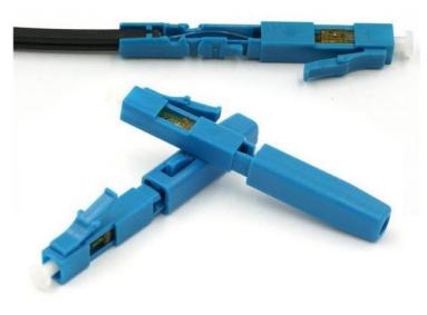 China FTTH Field-Assembled LC/UPC Field Installable Fiber Fast Connector (Embedded-UPC) For Indoor Drop Cable for sale