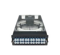 China Pre‑terminated Cassette Module – TK‑HRM‑04, 12C/24C, Dual‑Mode: LC Pigtail Fusion or MPO‑LC Cassette Management, Plug‑and‑Play for Data Center Cabling for sale