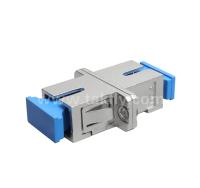 China SC Simplex Metal Fiber Adapter – Durable Metal Housing, Low Insertion Loss, High & Low Temperature Resistant, for Fiber Optic Cable-to-Cable & Cable-to-Equipment Connections for sale