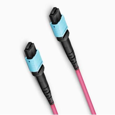 China MPO MTP connectors are high-density, multi-fiber optical connectors designed for fast, reliable, and compact fiber optic connections in data centers and high-speed networks. for sale