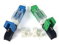 China FTTH Field-Assembled SC APC/UPC Field Installable Mechanical Fiber Connector - Fiber Pre-embeded Tech for sale