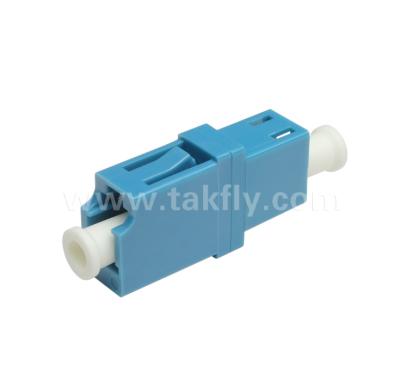 China LC Simplex Fiber Adapter – Low Insertion Loss, Precision Alignment, High & Low Temperature Resistant, for Data Center & FTTx Fiber Connections for sale