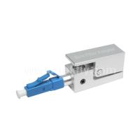 China LC Square Type Bare Fiber Adapter – Epoxy‑Free, Reusable, Low Insertion Loss, for Optical Fiber Testing & Measurement Applications for sale