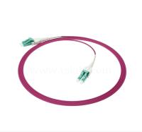 China LC Uniboot Fiber Optic Patch Cord – One-Tube Two-Core, Fixed Polarity, Compact Structure, Halves Cable Volume for High-Density Cabling for sale