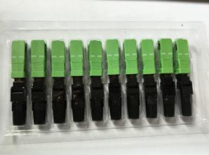 China FTTH Field-Assembled Mechanical Fiber Optic Connector TK-FC-SCA-B001 For Telecommunication System for sale