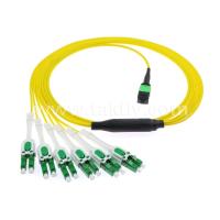 China MPO/MTP Patchcord Fanout Uniboot LC Singlemode Breakout Fiber Optic Cable for Data Center Cabling AI Telecom for sale