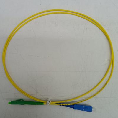 China SC APC - SC APC Simplex 2.0mm SX  SM G657A12 Fiber Optic Patch Cord for sale