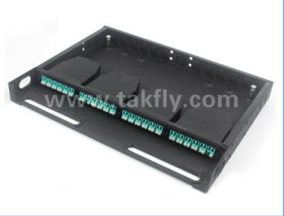 China FTTH High-Density MTP/MPO to LC Fiber Cassette Management Fiber Patch Panel For Data Center for sale