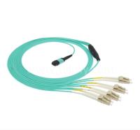 China MPO/MTP to LC Breakout Patch Cord – High-Density Multi-fiber Trunk Cable for Data Centers for sale
