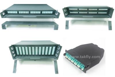 China FTTH High Density MPO/MTP Cassette Management Fiber Optic Patch Panel | Data Center and Network Solution for sale