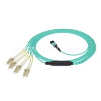 China MPO/MTP-LC Breakout Patchcord Fiber Optic Cable for Data Center AI Cabling FTTx for sale