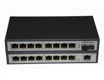 China High-Definition POE Unmanaged Network Switch | High-Quality Electronics DF-1.25G-8P-1E for sale