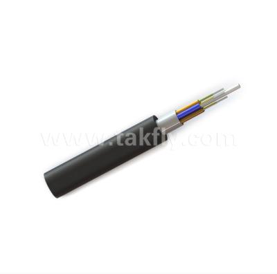 China GYTS Light-Armored Cable – Steel Tape Armored, Water-Blocking, PE Sheath for Long-Haul Telecom for sale