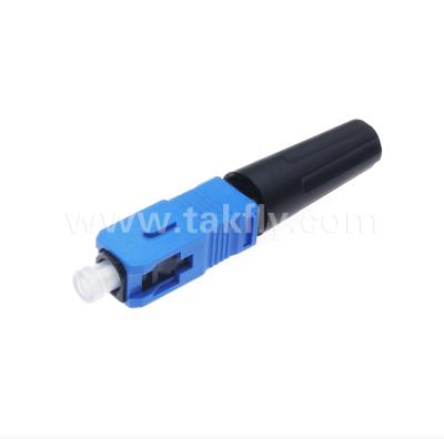 China SC Fast Connector – No Epoxy, No Curing, Pre-Polished Mechanical Splice for On-Site Installation for sale