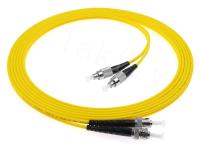 China FC to ST Fiber Optic Patch Cord – Duplex/Simplex, Single-mode/Multimode, Custom Lengths for Mixed-Equipment Networks for sale