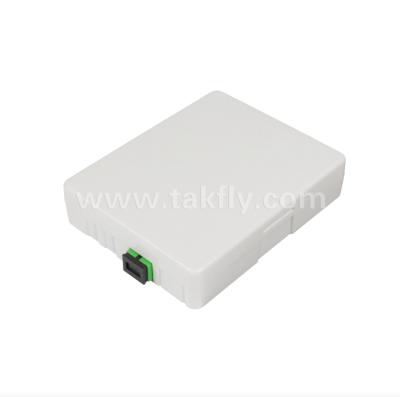 China TKS-1806-02GB Fiber Termination Box- Desk or Wall Mount, Ideal for FTTH Final Drop & Pigtail Termination for sale
