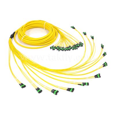China 288-Core MPO-APC High-Density Fiber Connector – US Conec Compatible, Single-mode, Ultra-High Density for Hyperscale Data Centers for sale