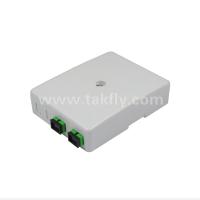 China TKS-1806-02E 2-Port Wall Mount Box – Mechanical Protection & Fiber Management for FTTH for sale